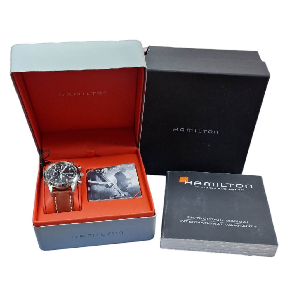 Hamilton 3828 Chronograph Automatic Watch *SALE* - Own4Less